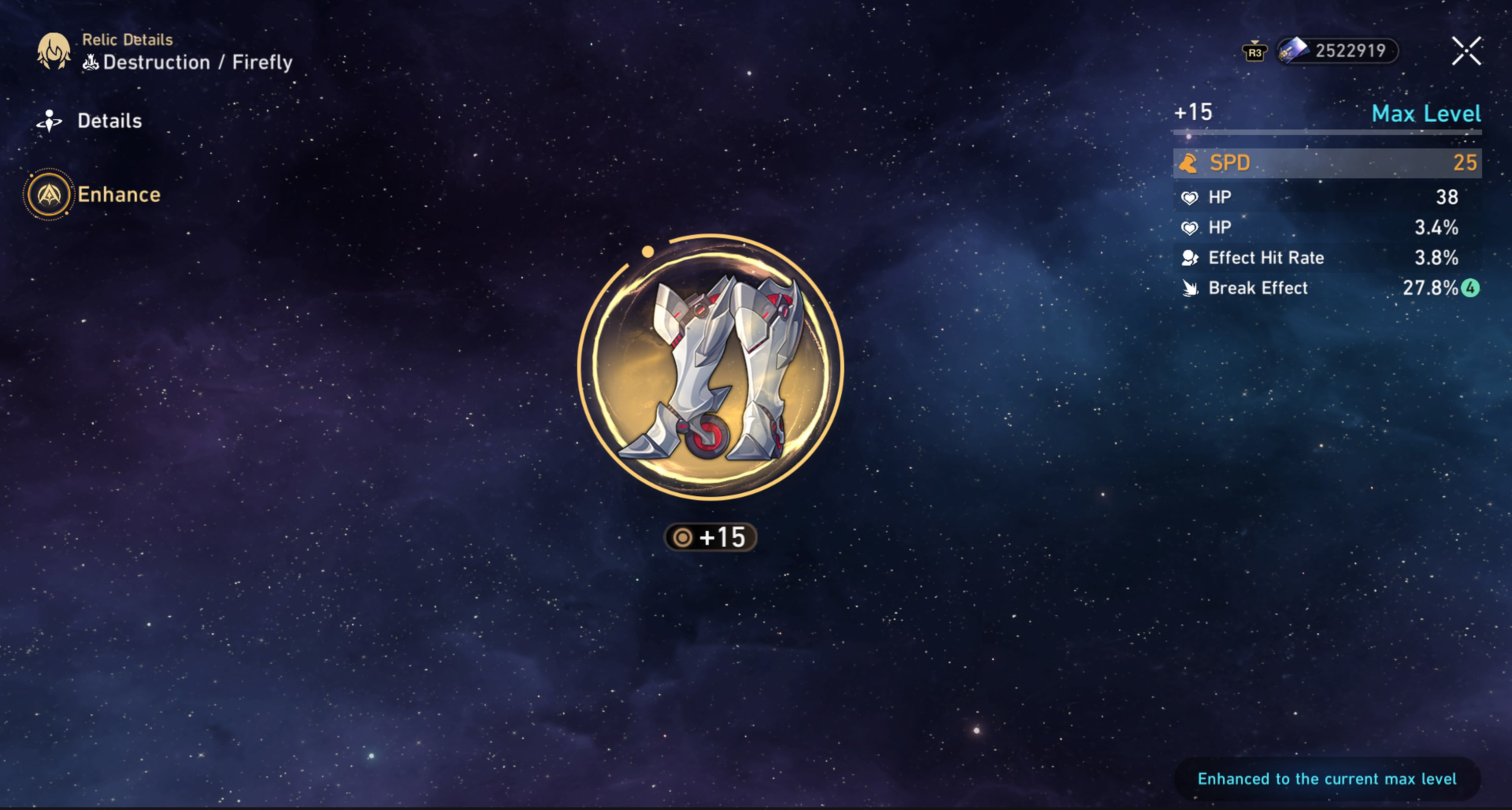 Firefly Relic Luck Honkai: Star Rail | HoYoLAB