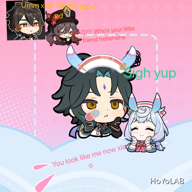 Lumine/aether left xiao in charge of sigewinne Genshin Impact | HoYoLAB