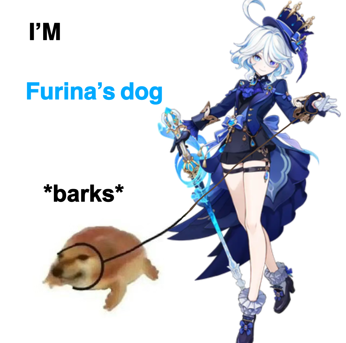 IM FURINA’S DOG. Genshin Impact | HoYoLAB