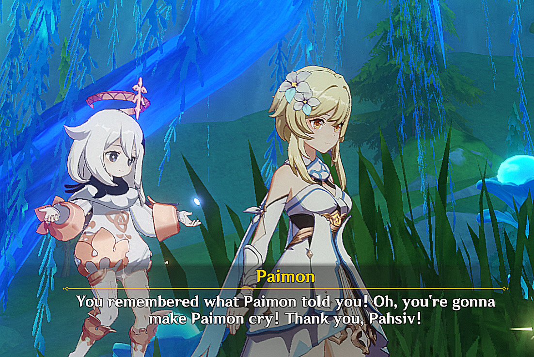 I’m so happy and can I see again cute pahsiv Genshin Impact | HoYoLAB