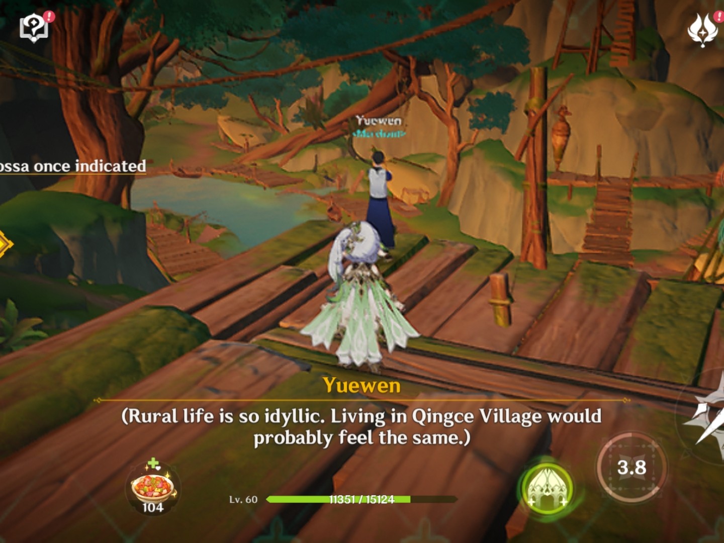 some nahida mind reading action inside caribert domain quest :3 Genshin ...