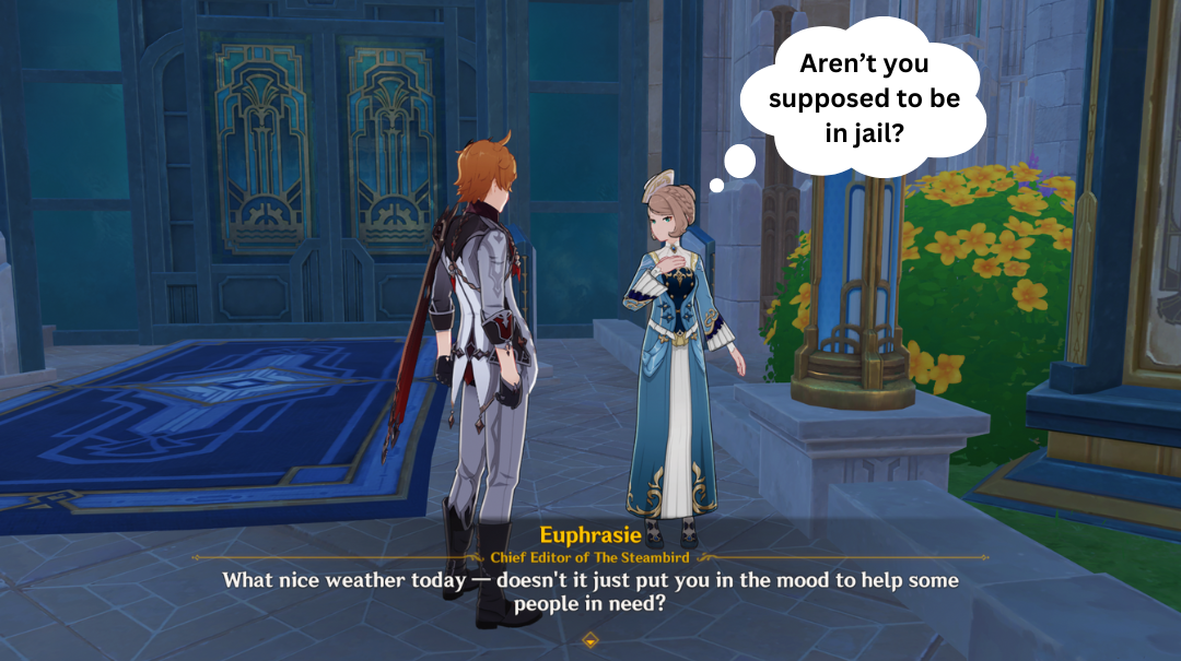 Childe In Fontaine During Furina/Focalors Archon Quests Genshin Impact ...