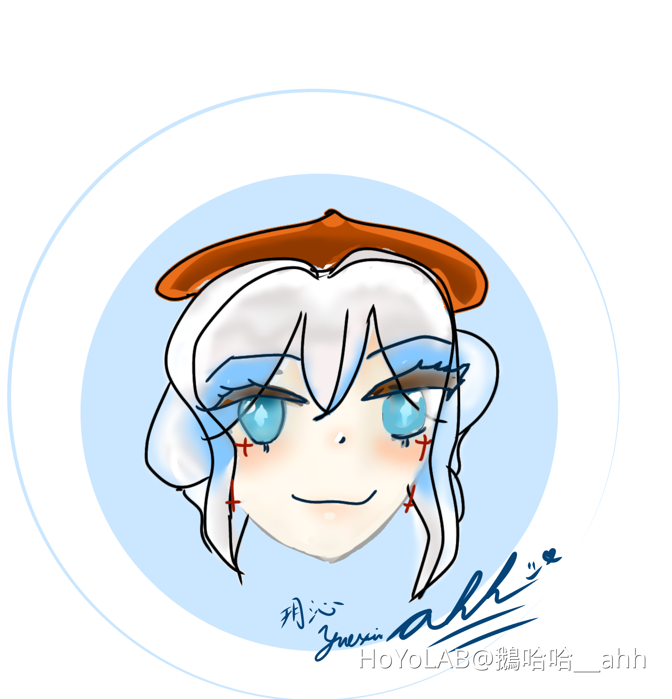 画了个新oc | HoYoLAB