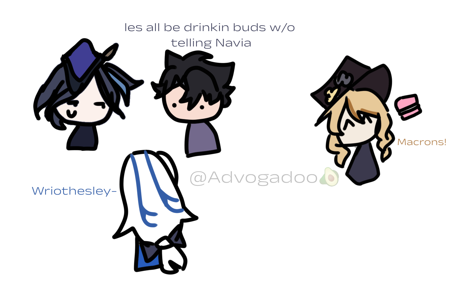 Idk why but the drinking trio got so popular (basically my YT and fb ...