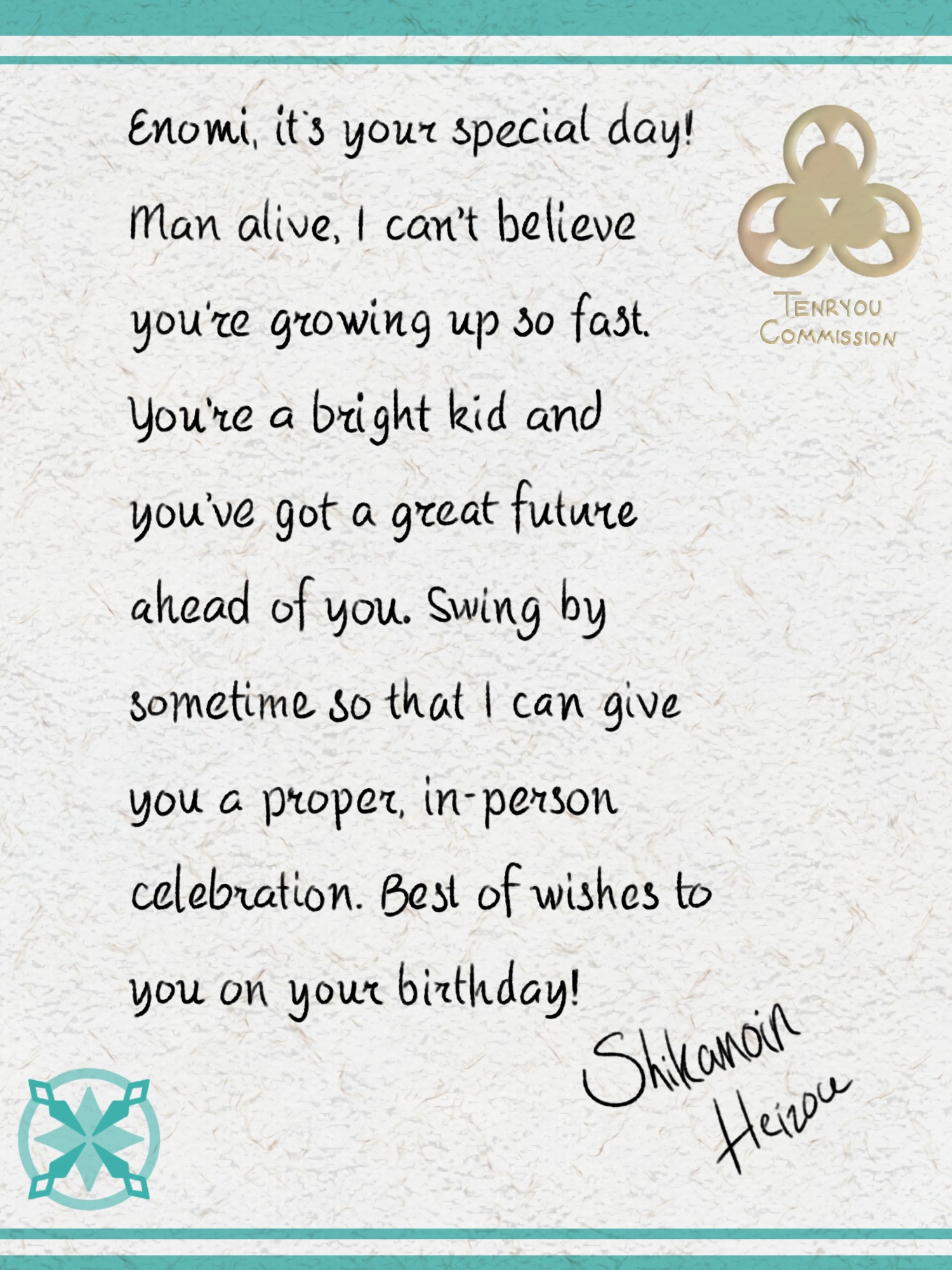 HAPPY BIRTHDAY ENOMI! (feat. a super special person i collaborated on ...