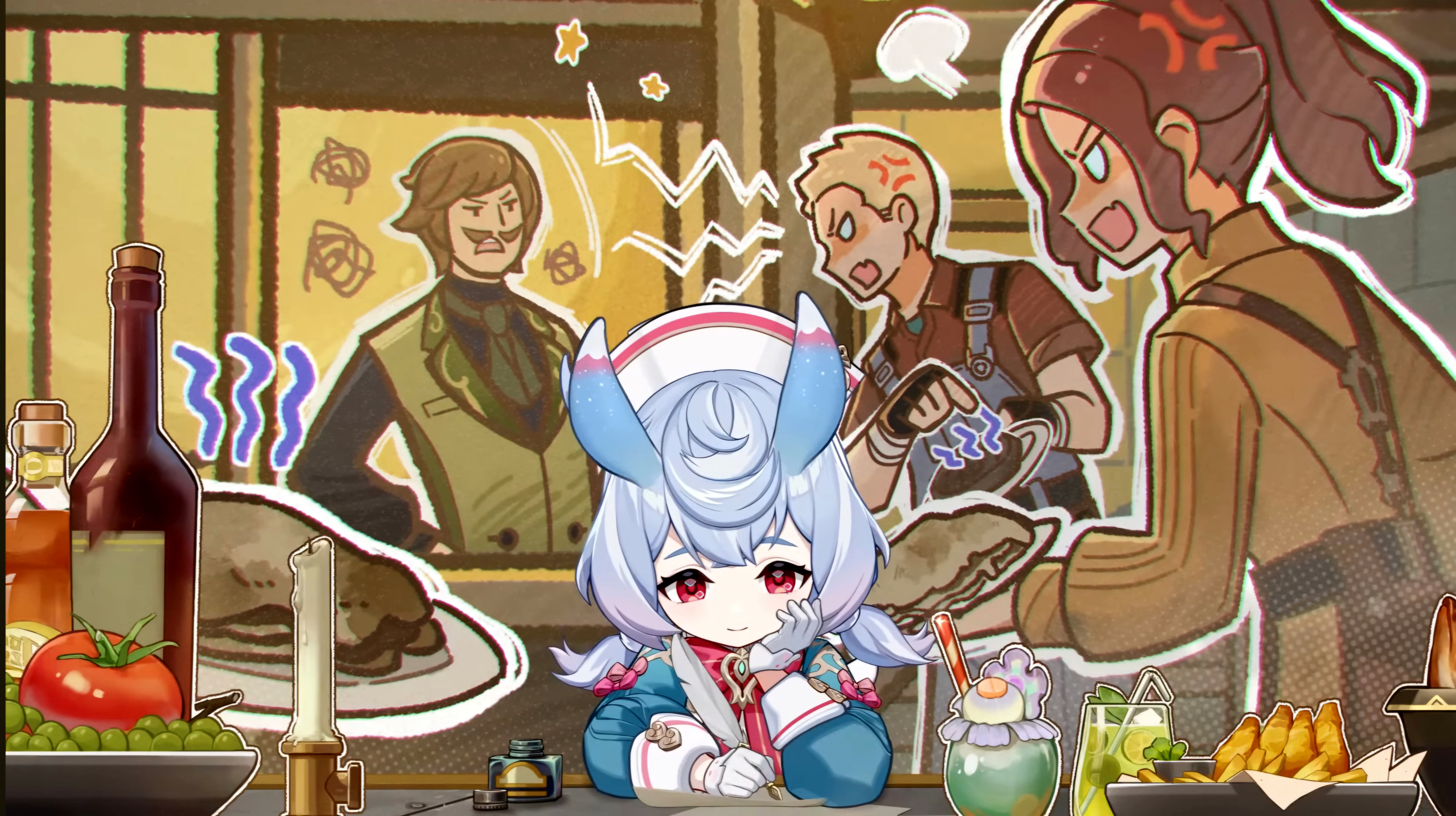 Sigewinne Character Teaser and Heartfelt Doodlings Web Event Thoughts ...