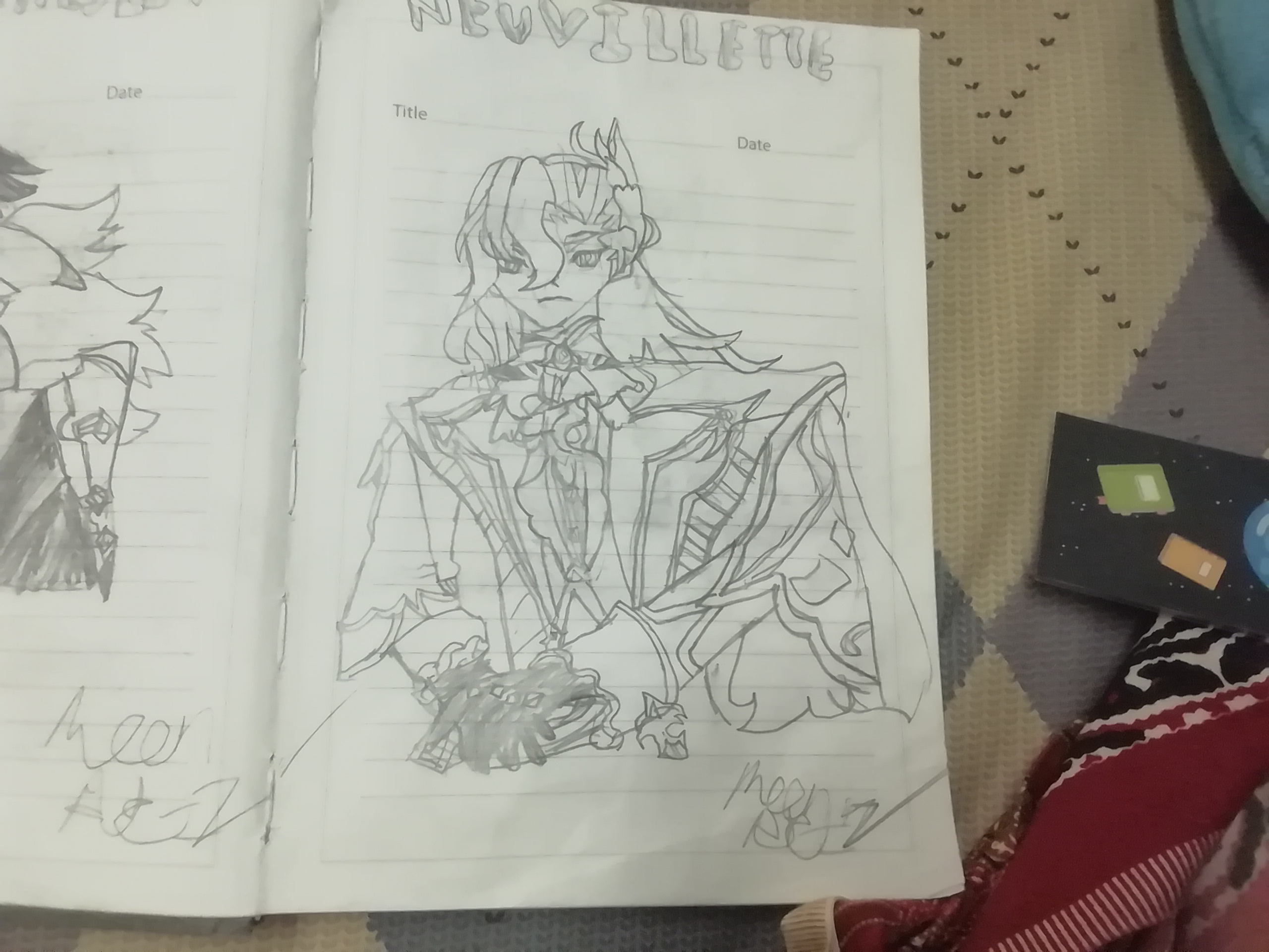 Drawing Neuvillette Genshin Impact | HoYoLAB