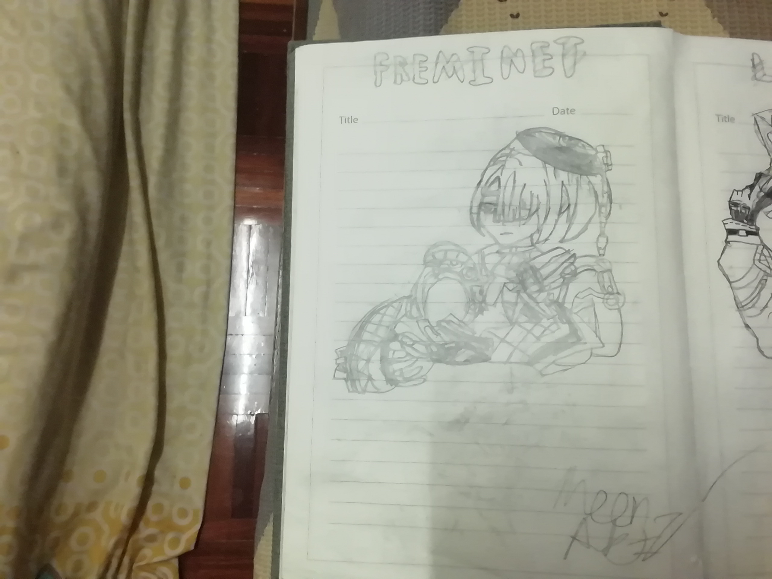 Drawing Freminet Genshin Impact | HoYoLAB