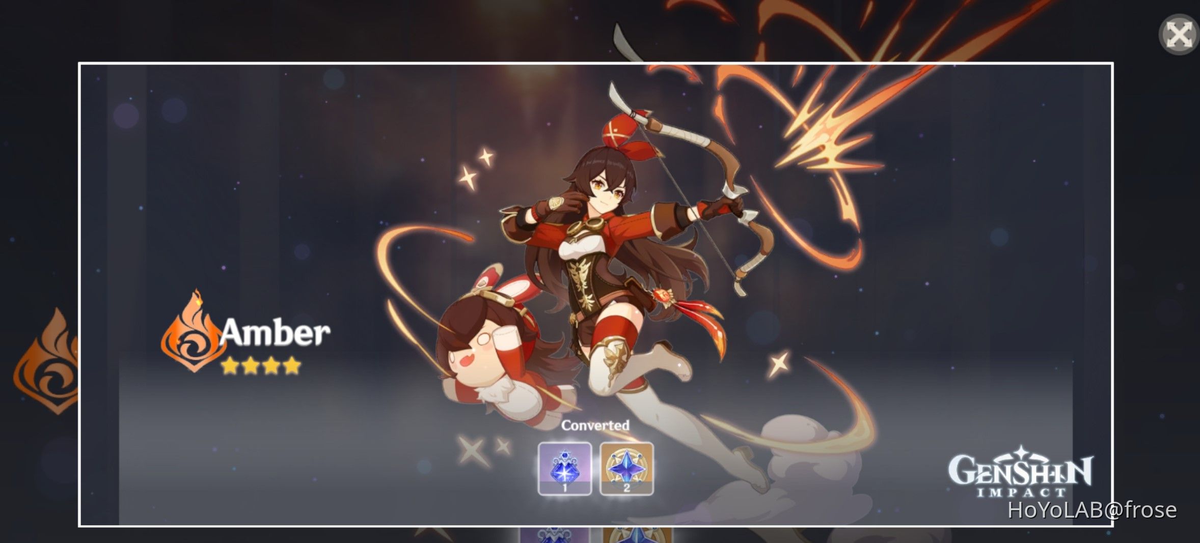 Amber C2 Genshin Impact | HoYoLAB
