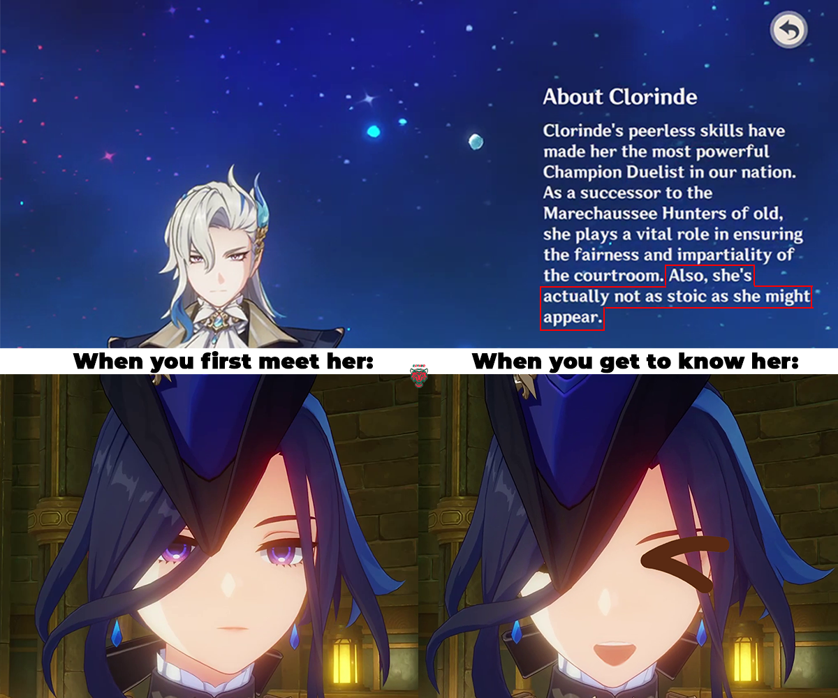 Clorinde badge post 9 Genshin Impact | HoYoLAB