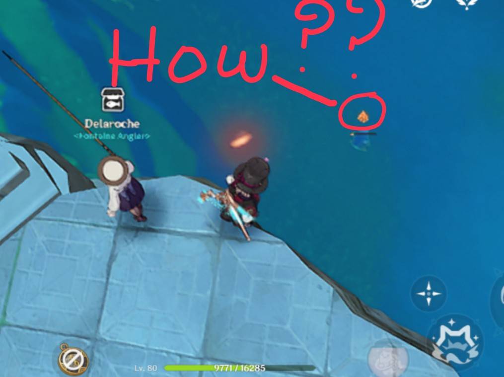 The enemy is under water tho HOW?????? Genshin Impact | HoYoLAB