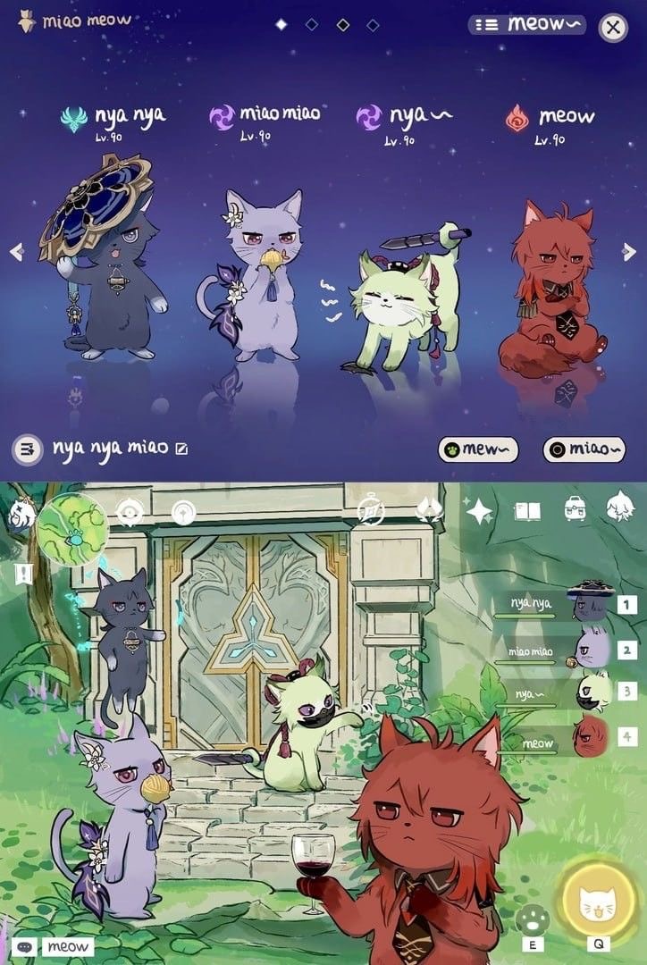 Biệt đội mew Genshin Impact | HoYoLAB