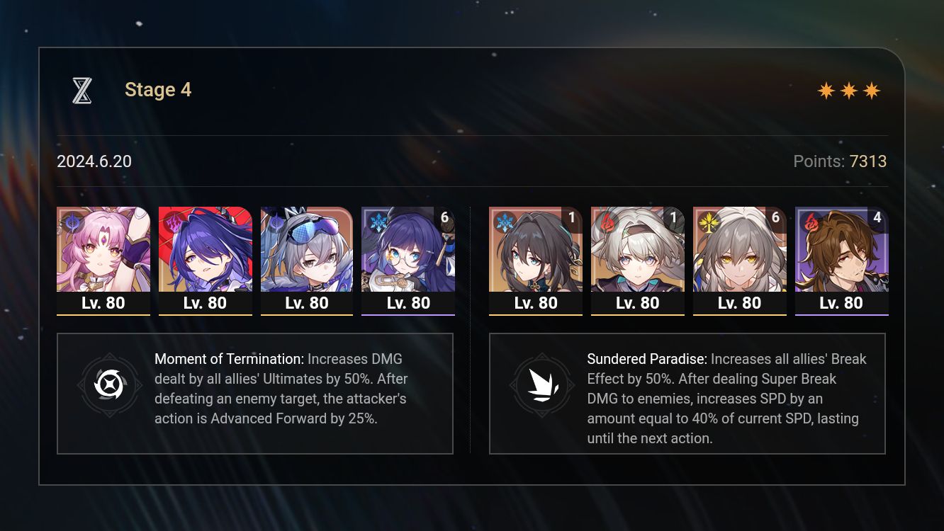 Acheron 3 Nihility & Firefly Break Honkai: Star Rail | HoYoLAB