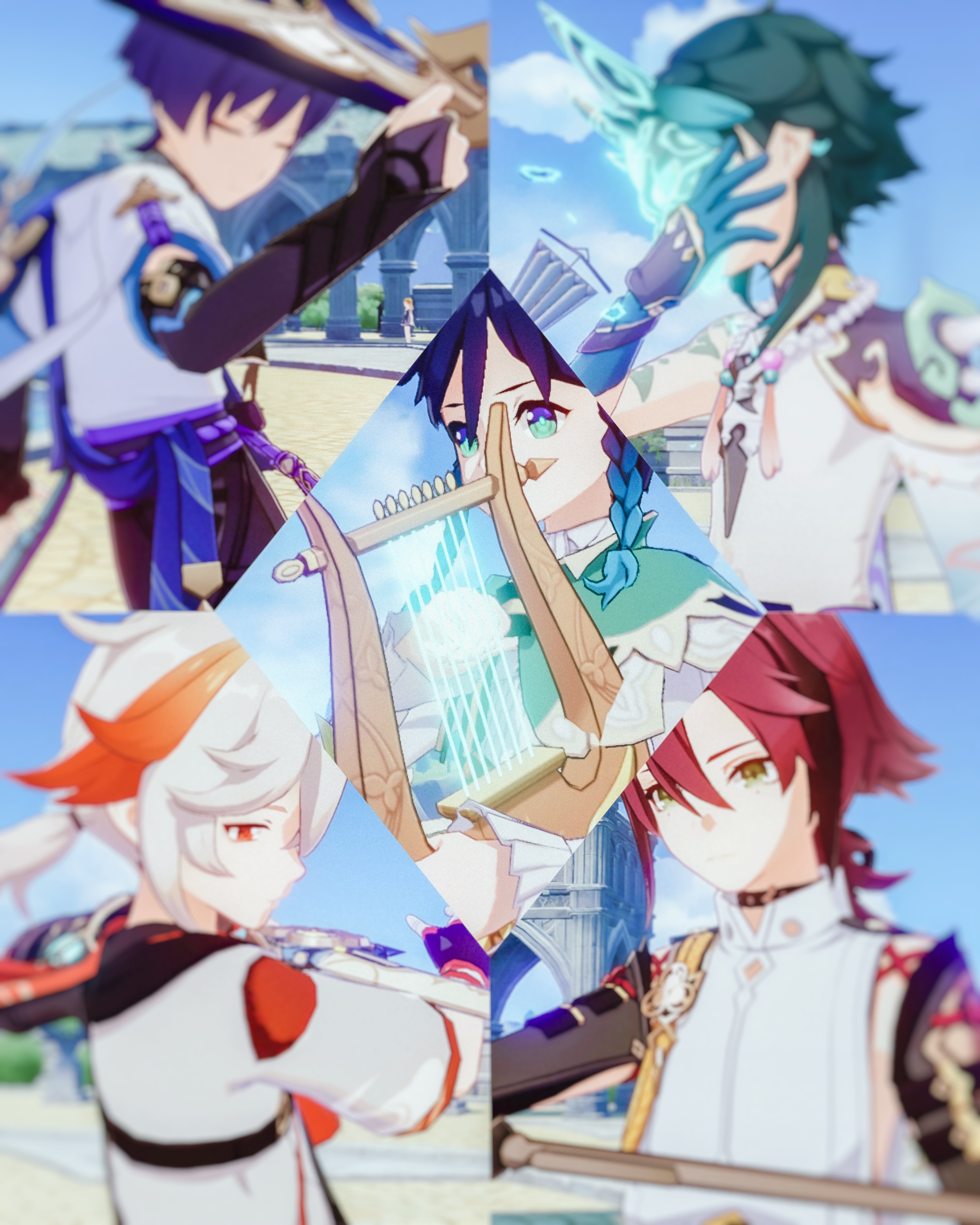 Anemo boys Genshin Impact | HoYoLAB