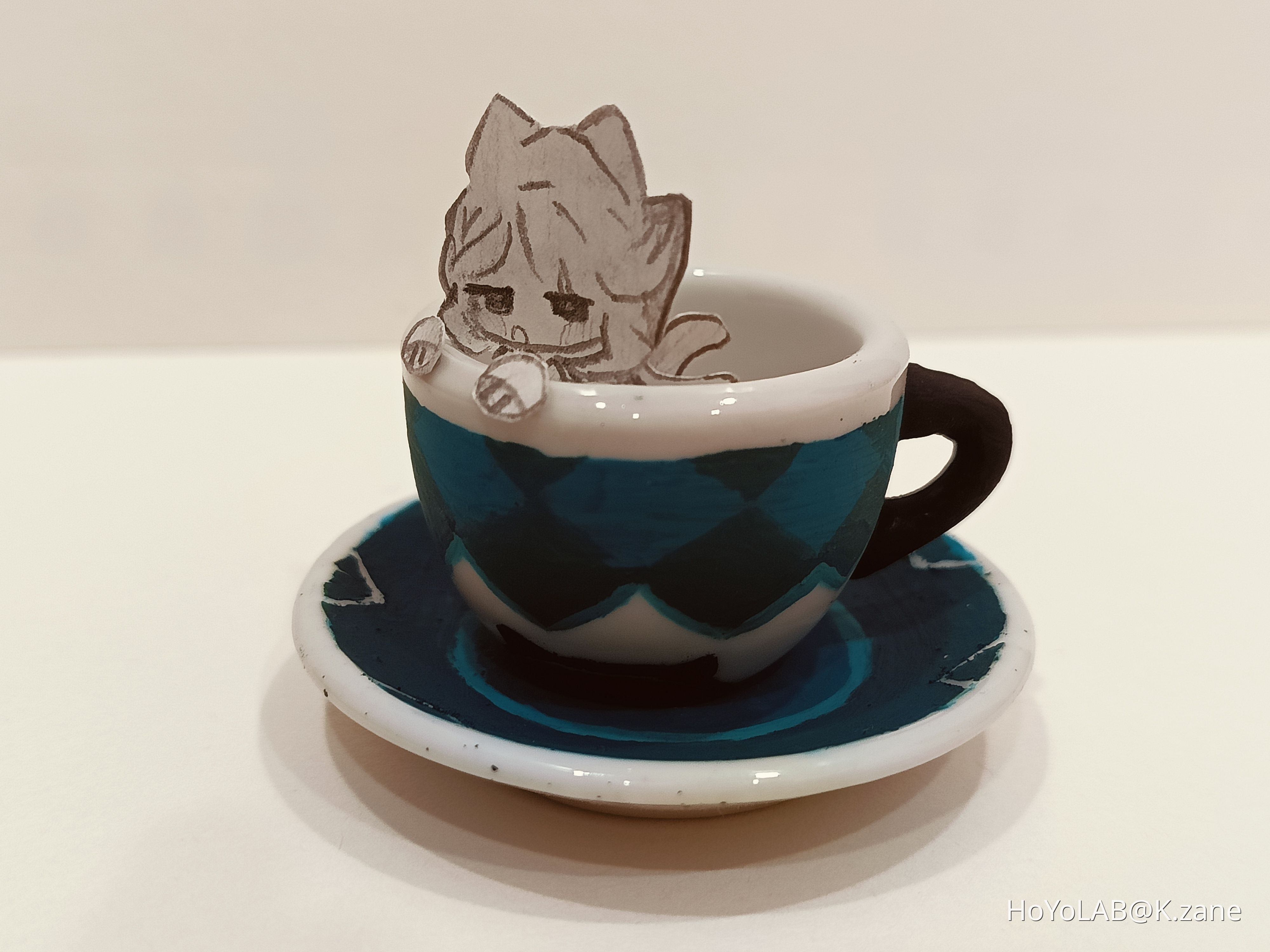 I made a miniature Lynette Tea Cup! Genshin Impact | HoYoLAB