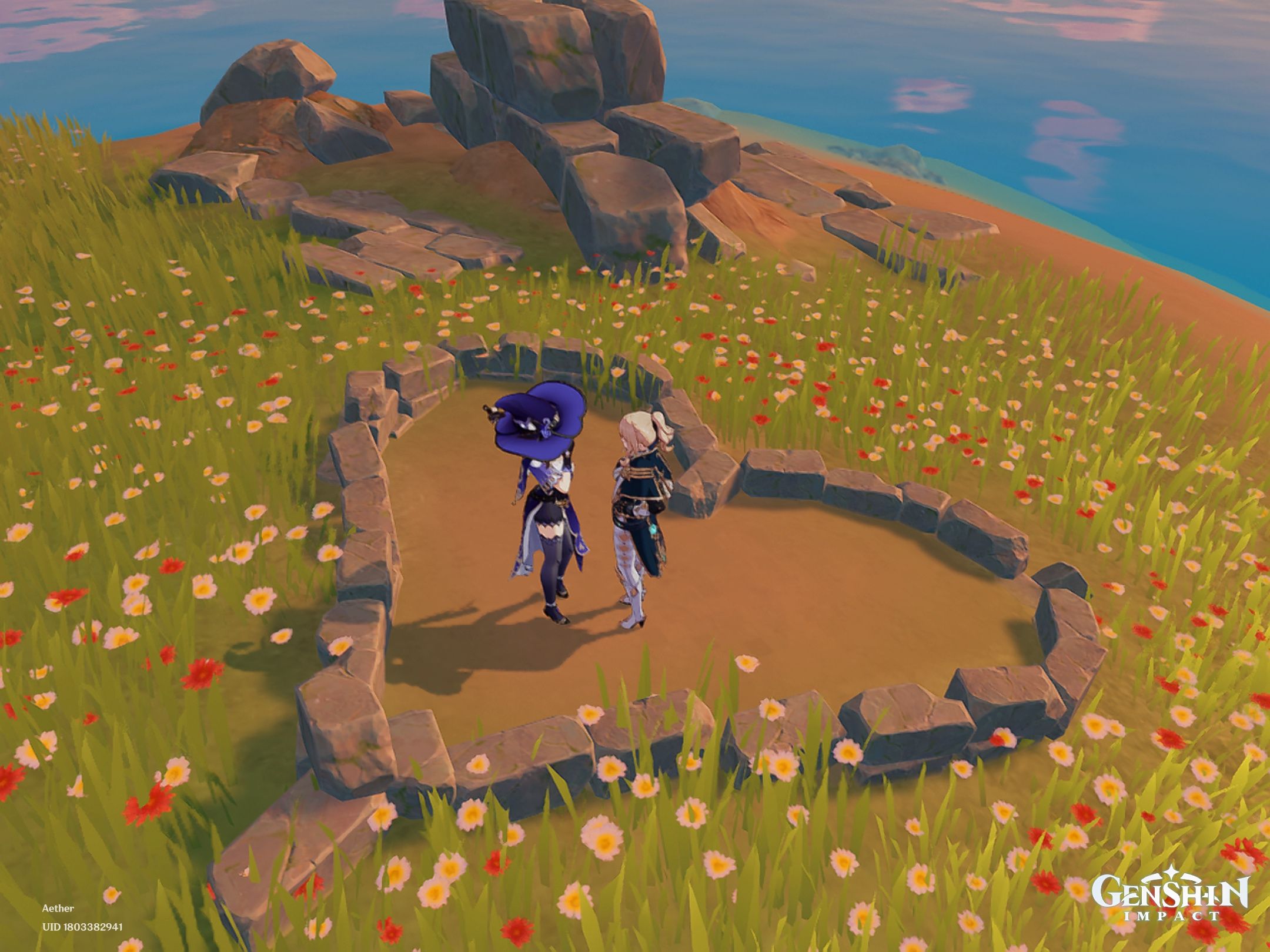 Heart island :)) Genshin Impact | HoYoLAB