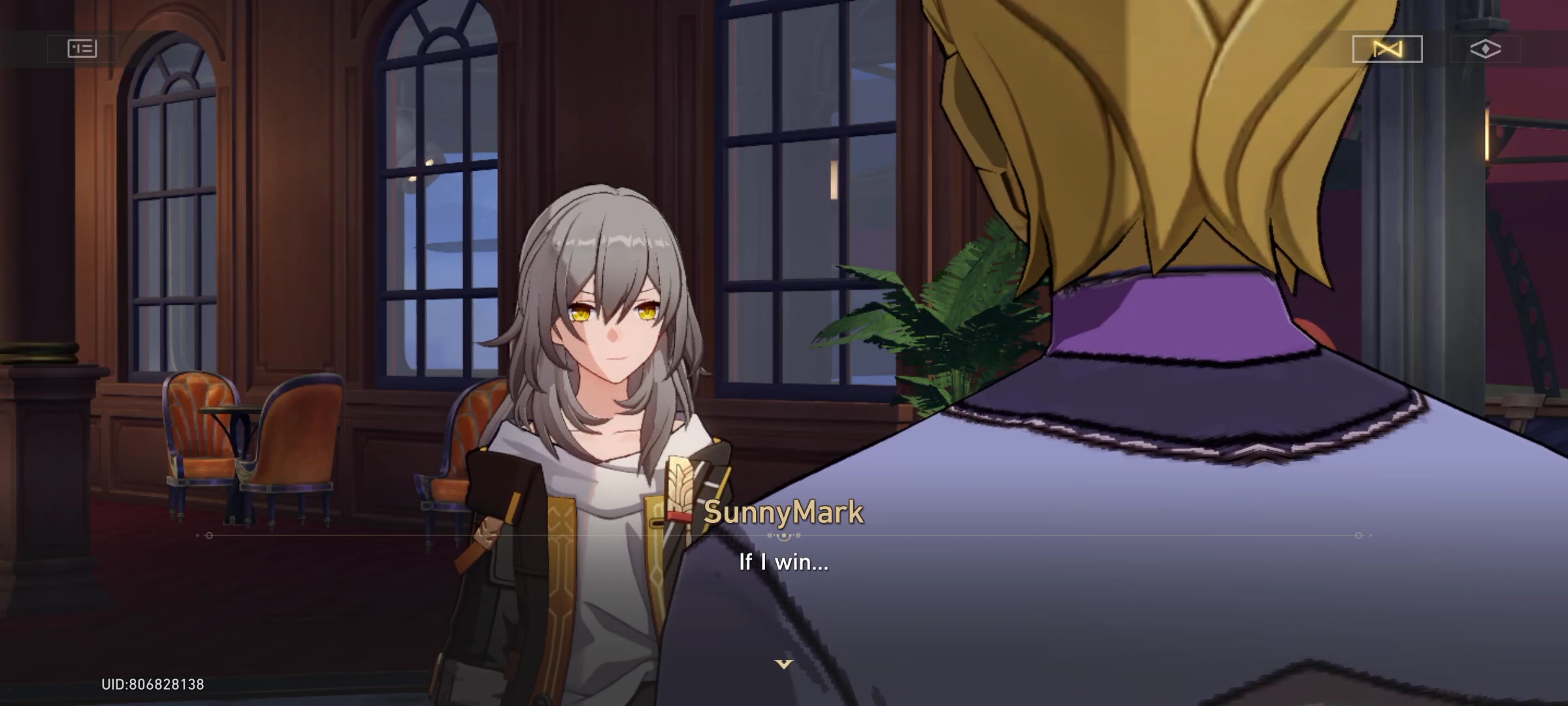 Oh Stelle/Caelus, you adorable naughty raccoon. Don't change.😸 Honkai ...