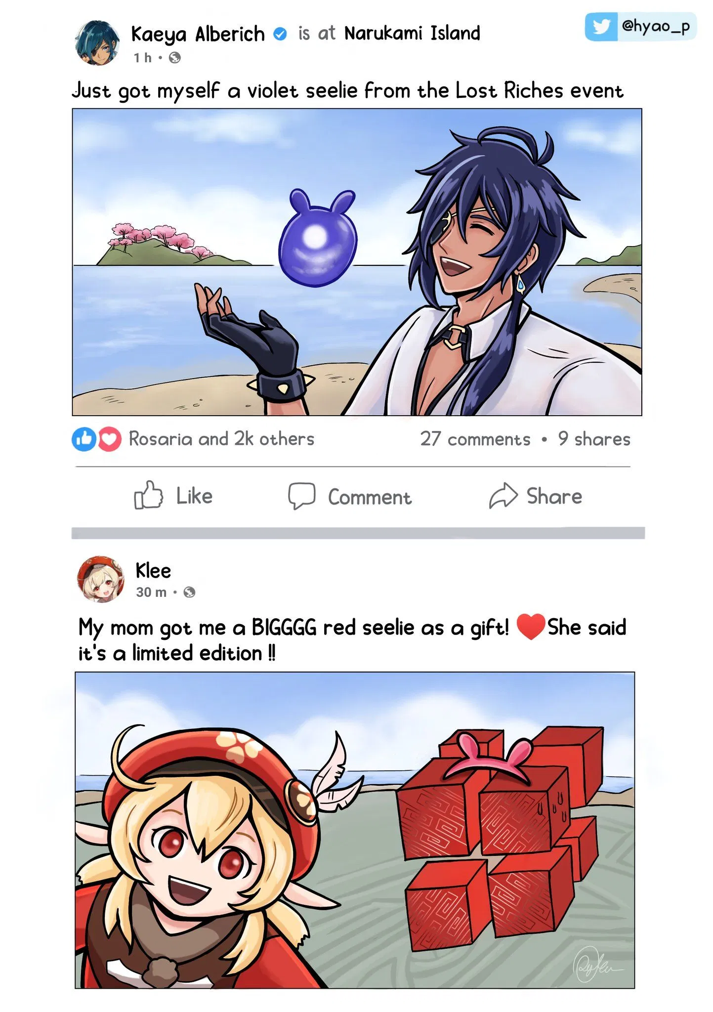 Klee and kaeyas adventure through teyvat Genshin Impact | HoYoLAB