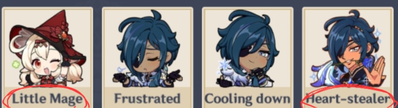 Genshin emotes names are really something Genshin Impact | HoYoLAB