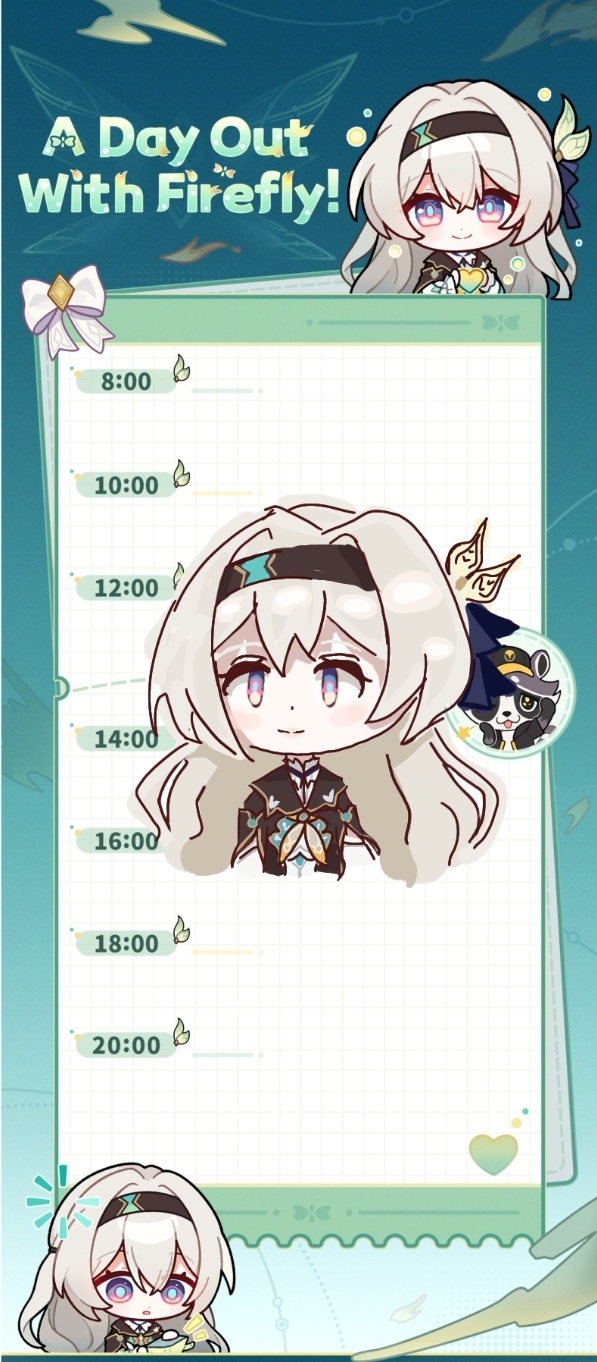 Spend a day with Firefly ️ Draw Firefly ️ Honkai: Star Rail | HoYoLAB