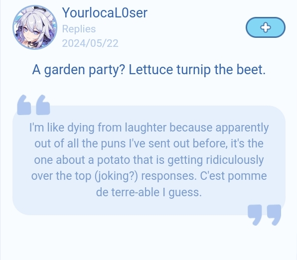 A Buffet Of Food Related Puns | HoYoLAB