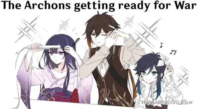 Archon meme Genshin Impact | HoYoLAB