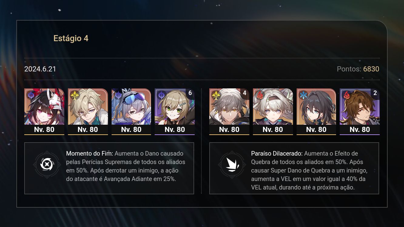 Susquantum(há um impostor entre nós) e Firefly Honkai: Star Rail | HoYoLAB