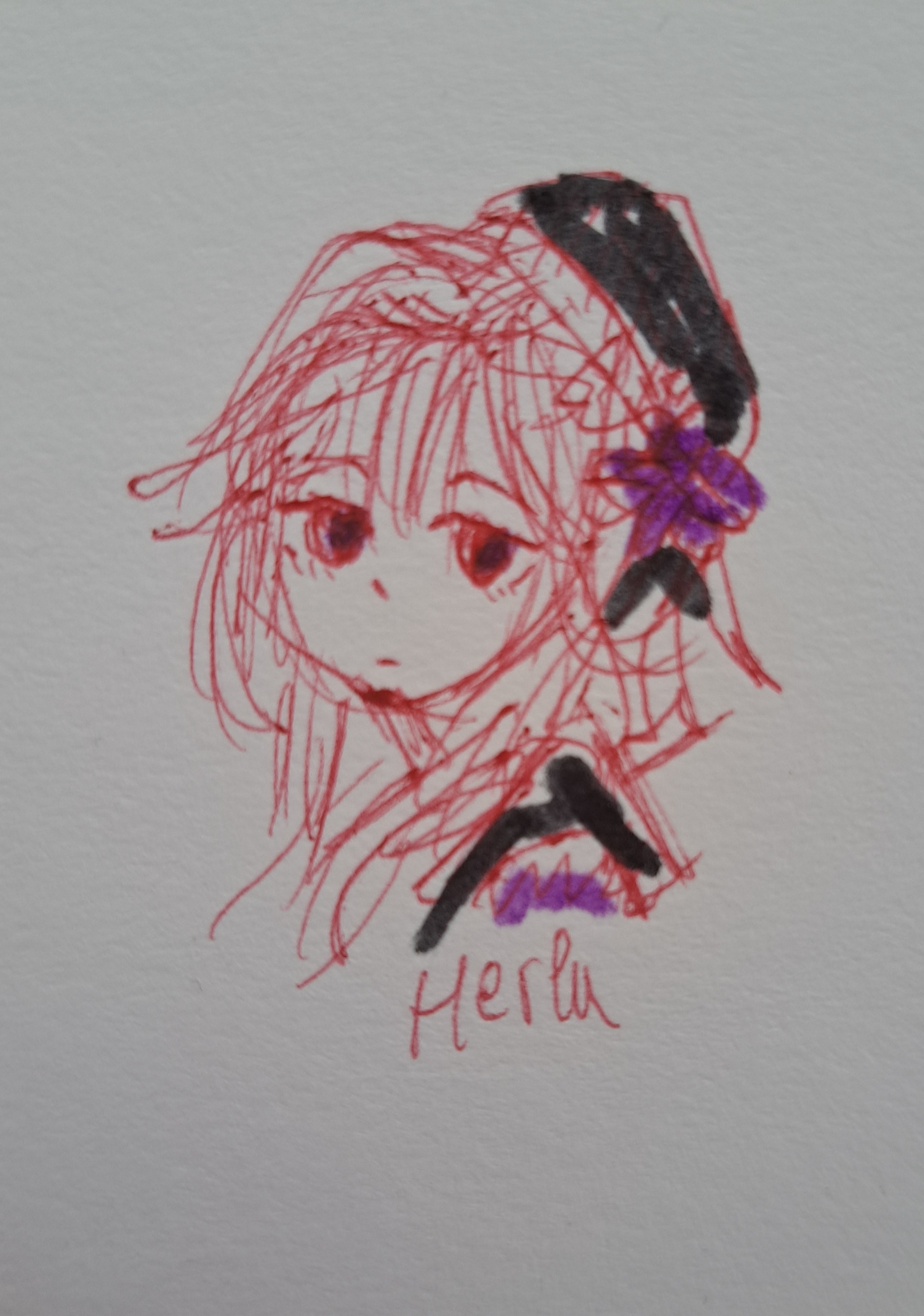 Herta drawing Honkai: Star Rail | HoYoLAB