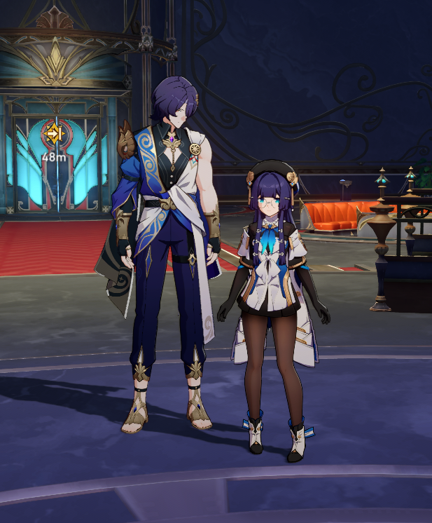 They look like father and daughter (or even siblings) at first glance ...