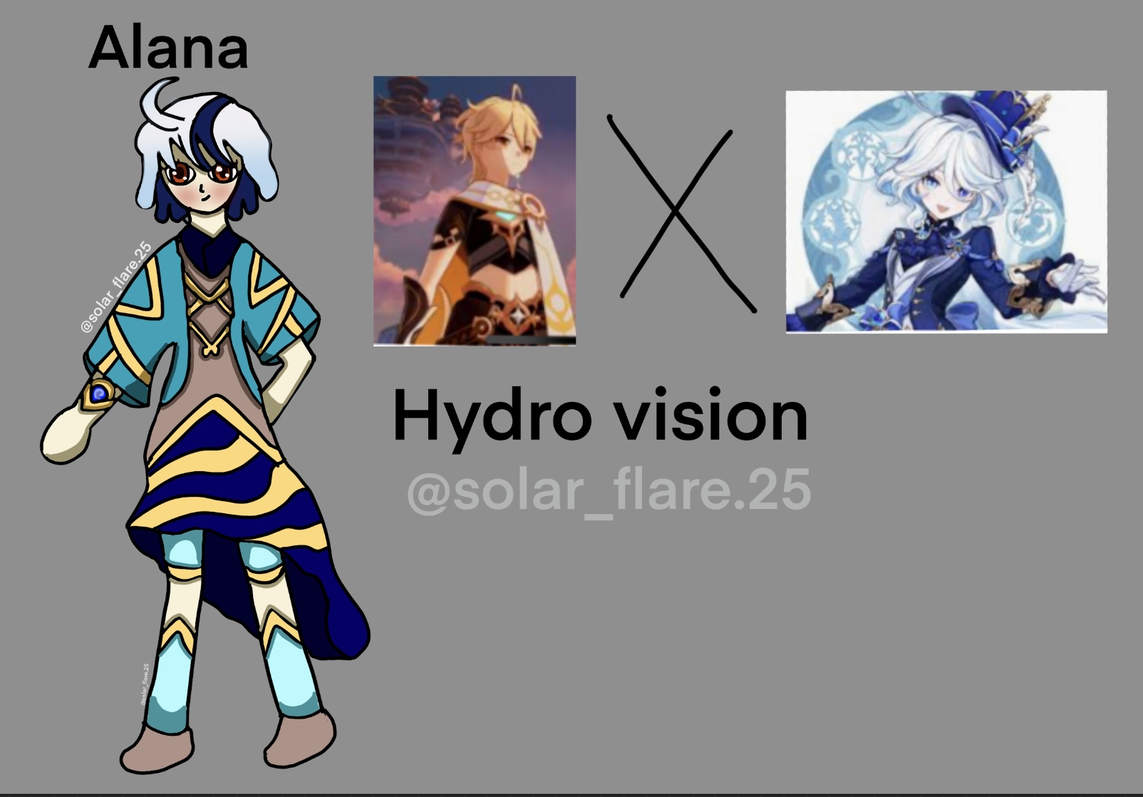 Furina x traveler fan kid Genshin Impact | HoYoLAB