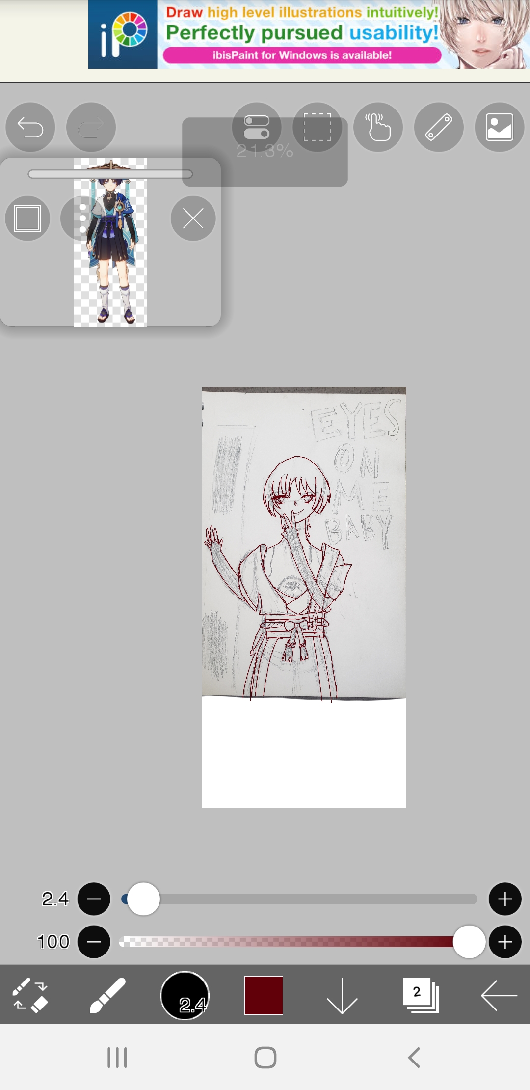 body lineart done!! Genshin Impact | HoYoLAB