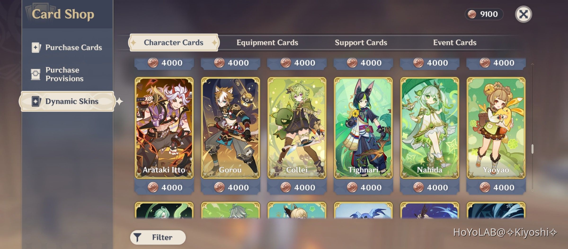 Freminet TCG card Genshin Impact | HoYoLAB