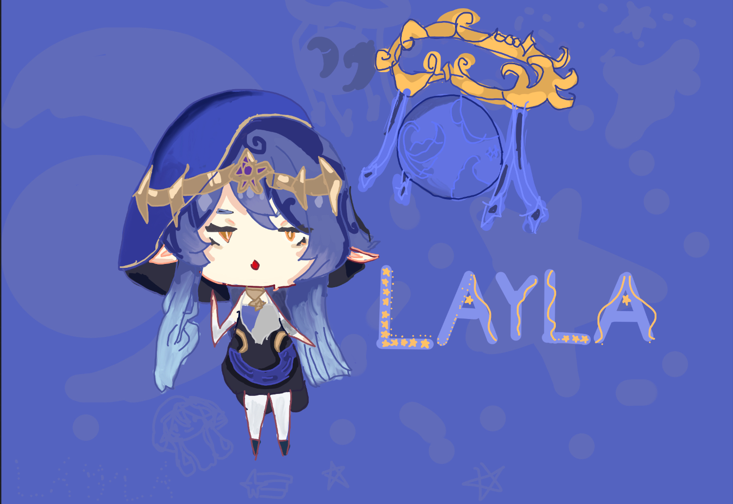 Uglifies Layla !!! Genshin Impact | HoYoLAB