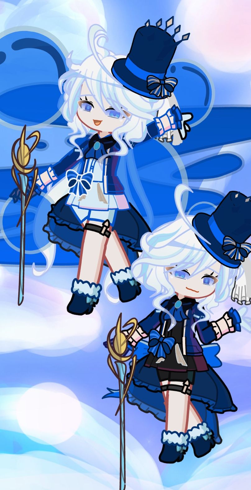 I tried to make Furina’s splash art in gl2 Genshin Impact | HoYoLAB