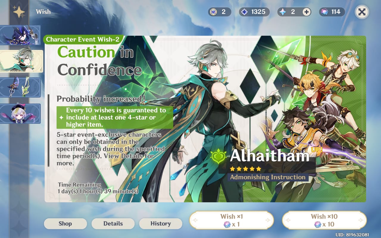 Grinding for Kaveh till his Rerun | Day 9 Genshin Impact | HoYoLAB