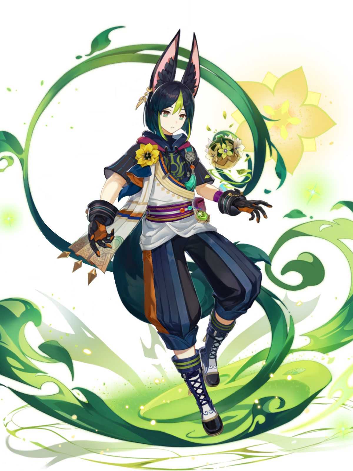 DISCUSSIONE CHARACTER DESIGN: TIGHNARI PT.2 REDESIGN Genshin Impact ...