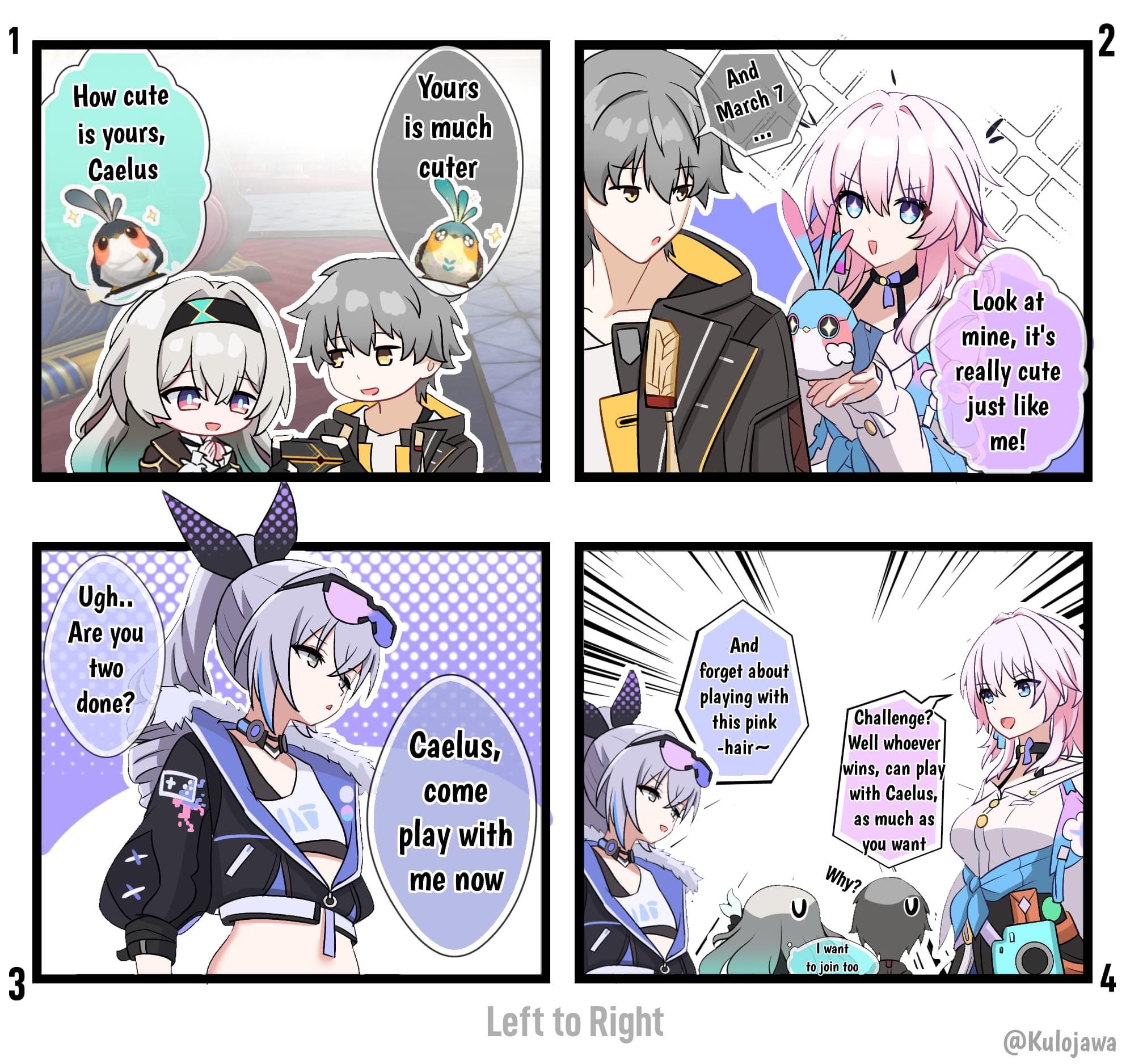 Fighting over Caelus… Honkai: Star Rail | HoYoLAB