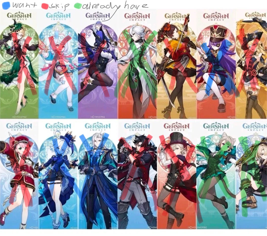 fontaine chars Genshin Impact | HoYoLAB