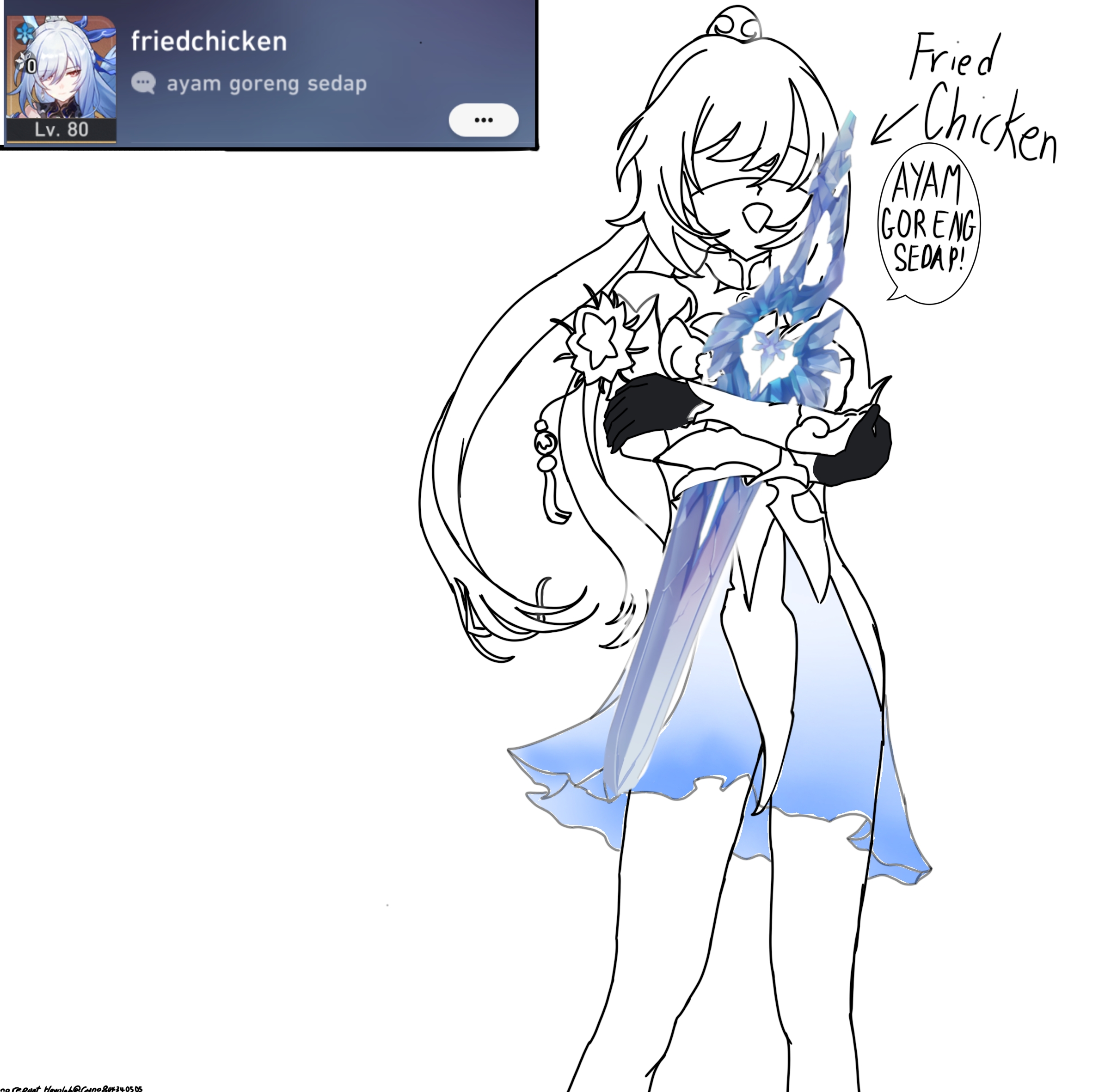 decided to draw this lol Honkai: Star Rail | HoYoLAB