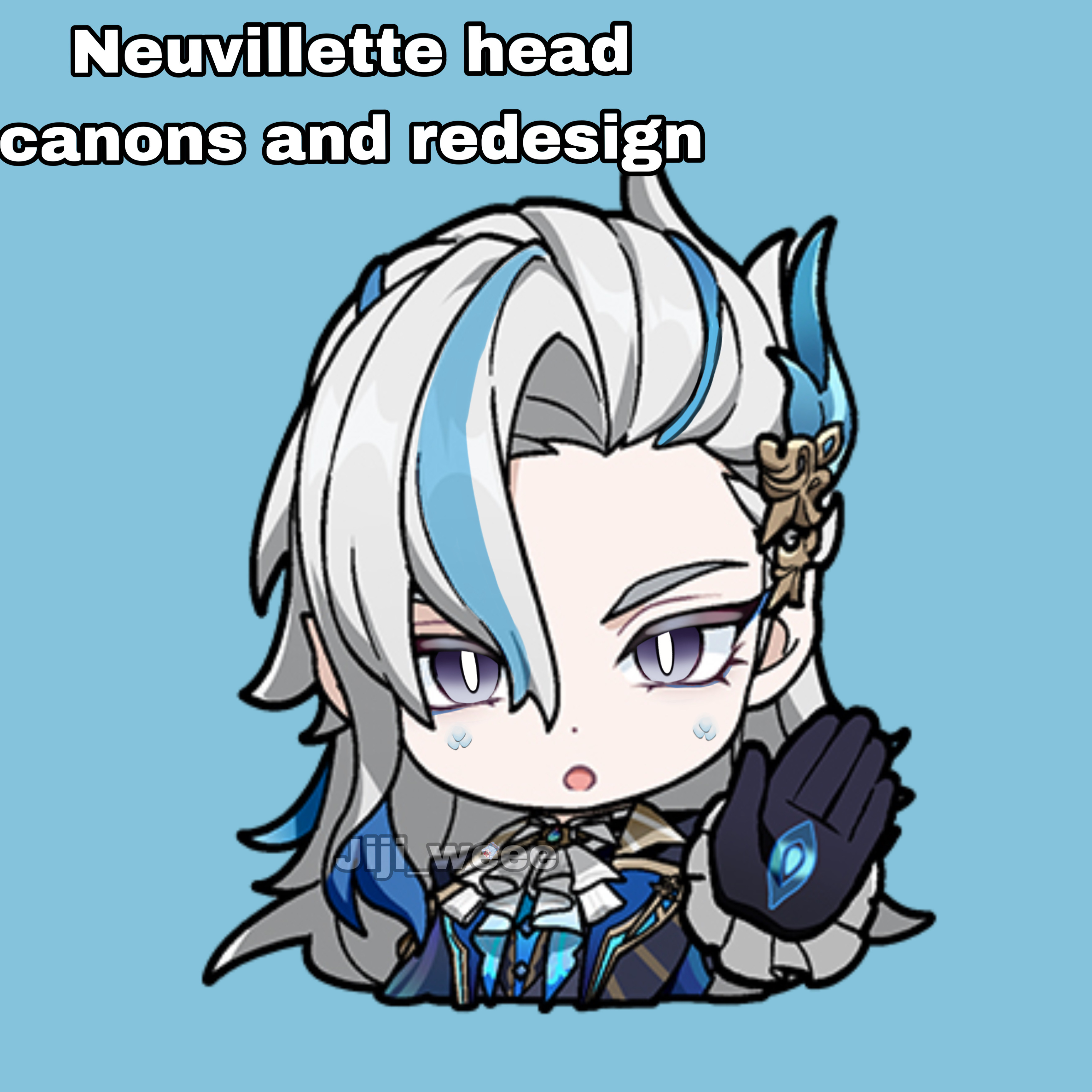 Neuvillette redesign and head canons Genshin Impact | HoYoLAB