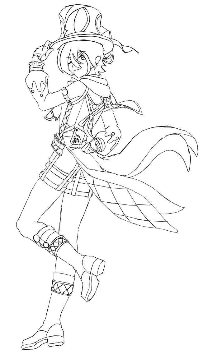 Rui Kamishiro as Lyney :) Genshin Impact | HoYoLAB