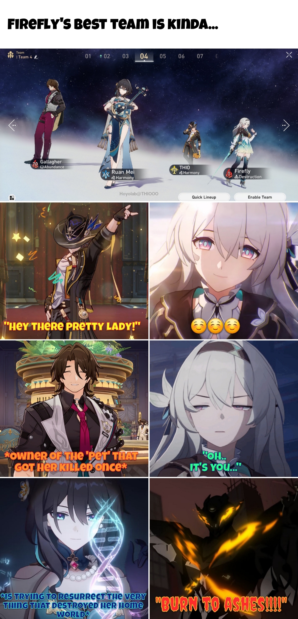 What's your best Firefly team? Honkai: Star Rail | HoYoLAB