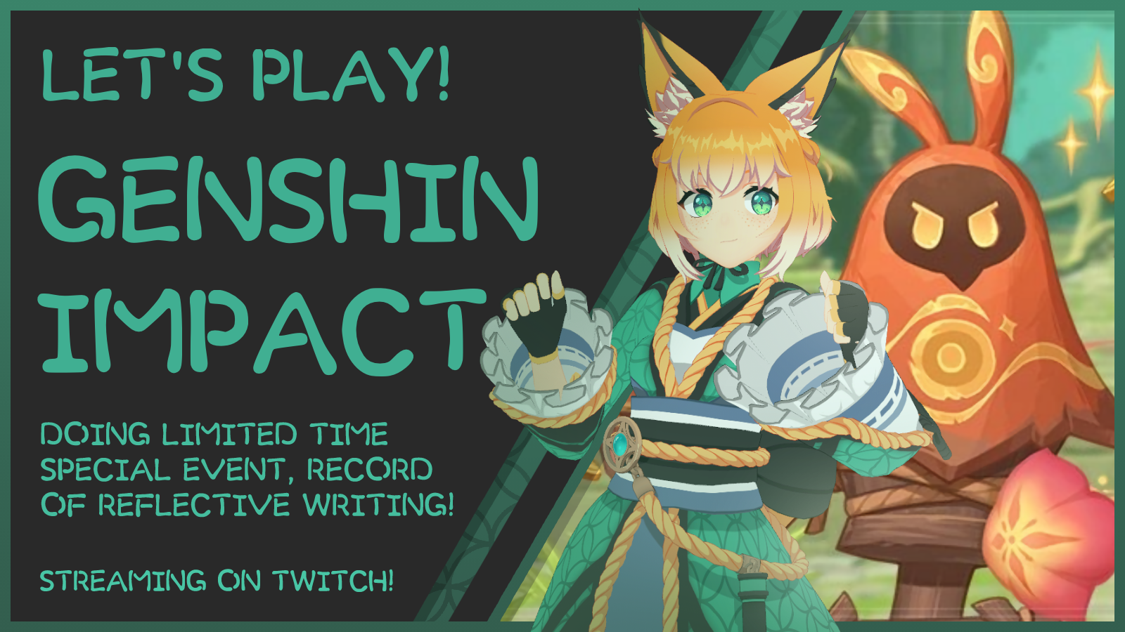 Record of Reflective Writing Banner! Genshin Impact | HoYoLAB