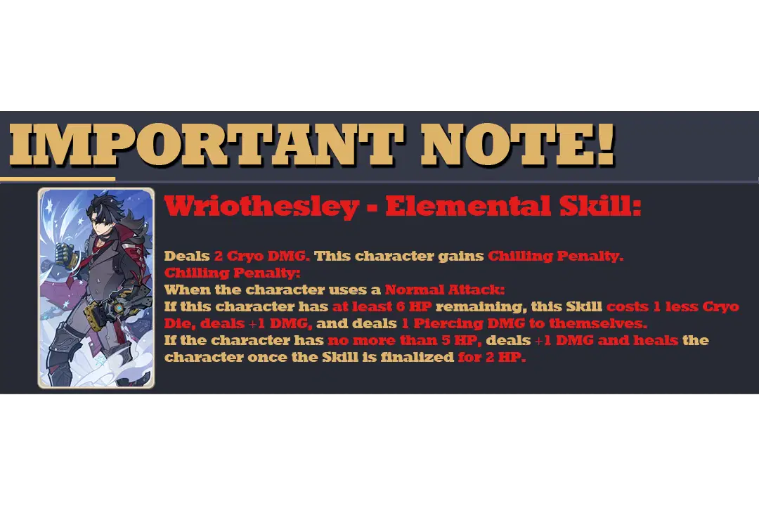 Wriothesley's Prison Deck (Genshin TCG Deck Showcase) Genshin Impact ...