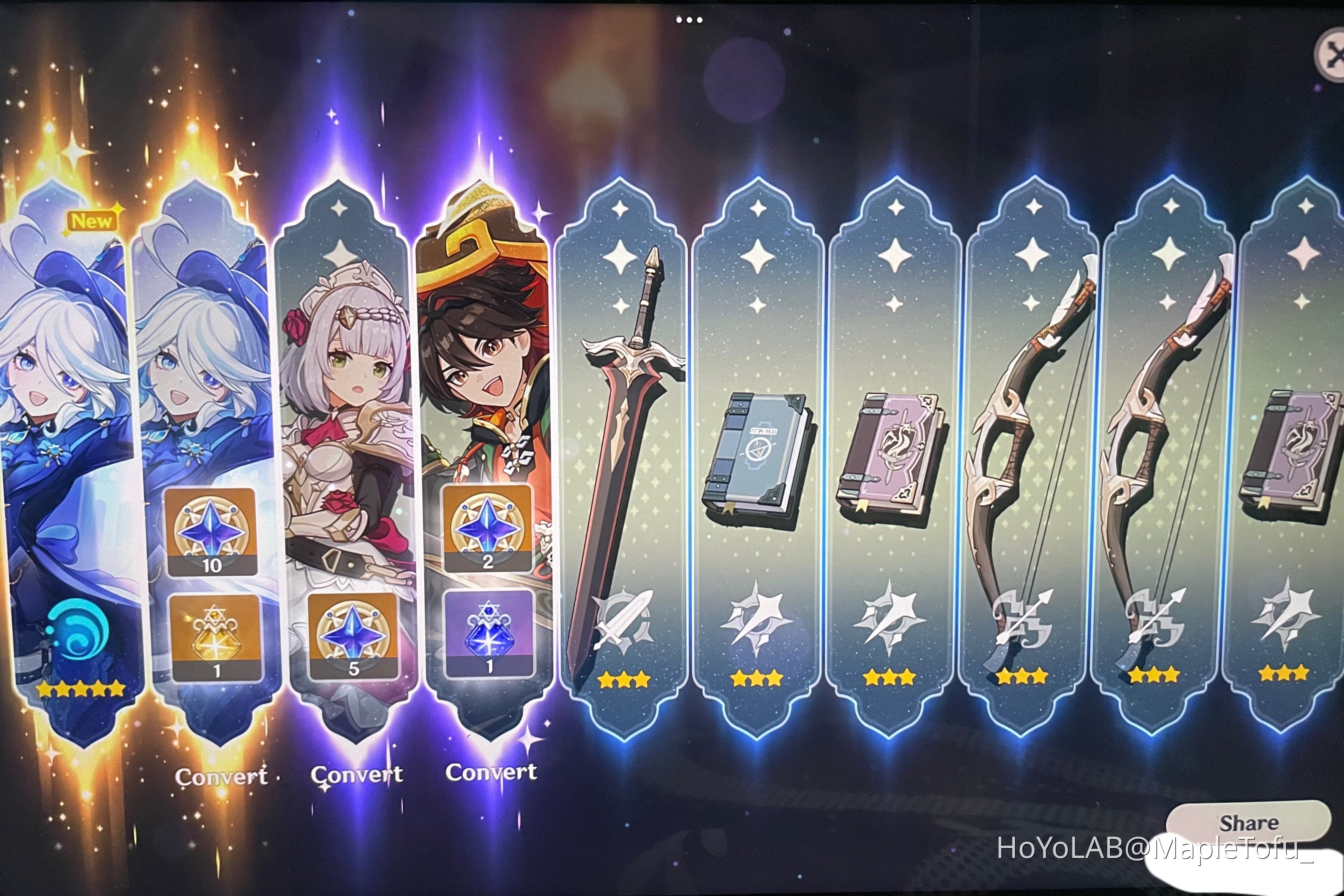 LUCKY C1 FURINA Genshin Impact | HoYoLAB