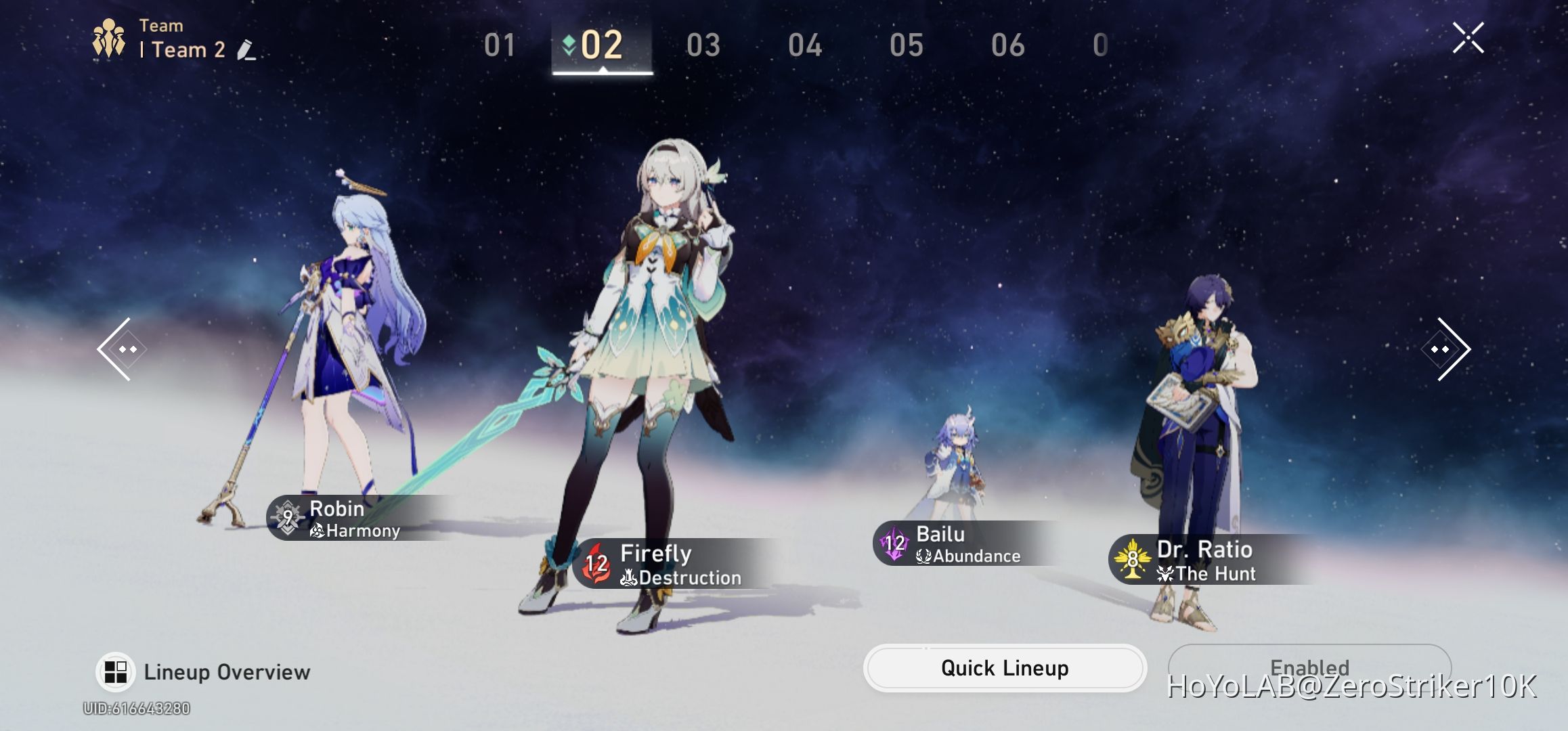 my account I hardly play (F2P btw) Honkai: Star Rail | HoYoLAB