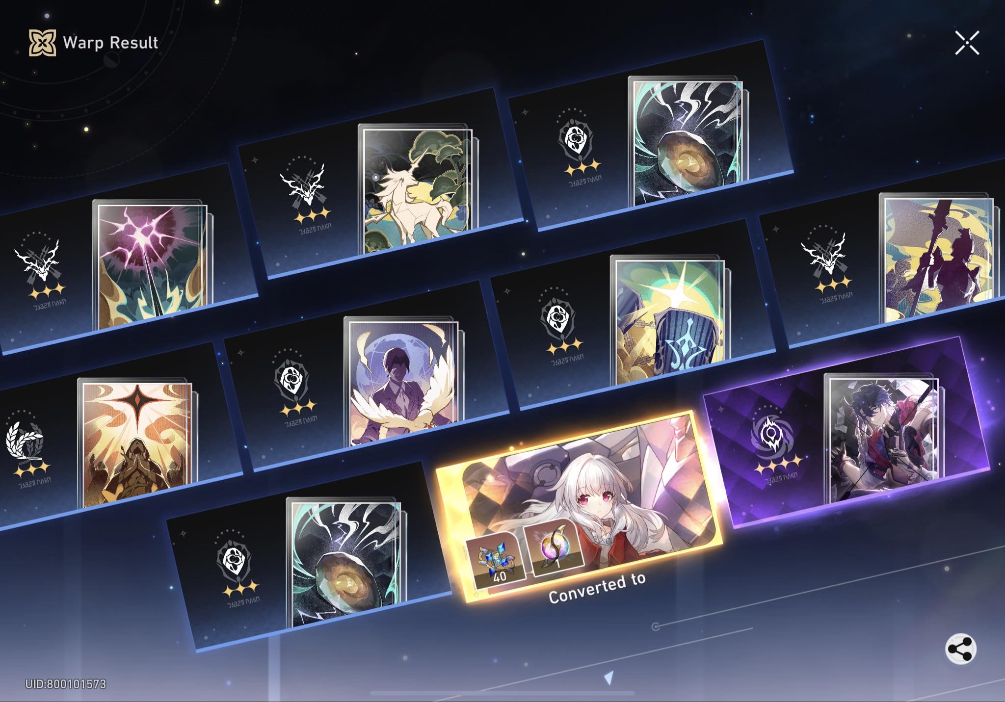 Another day utterly garbage worthless trash gacha result Honkai: Star ...