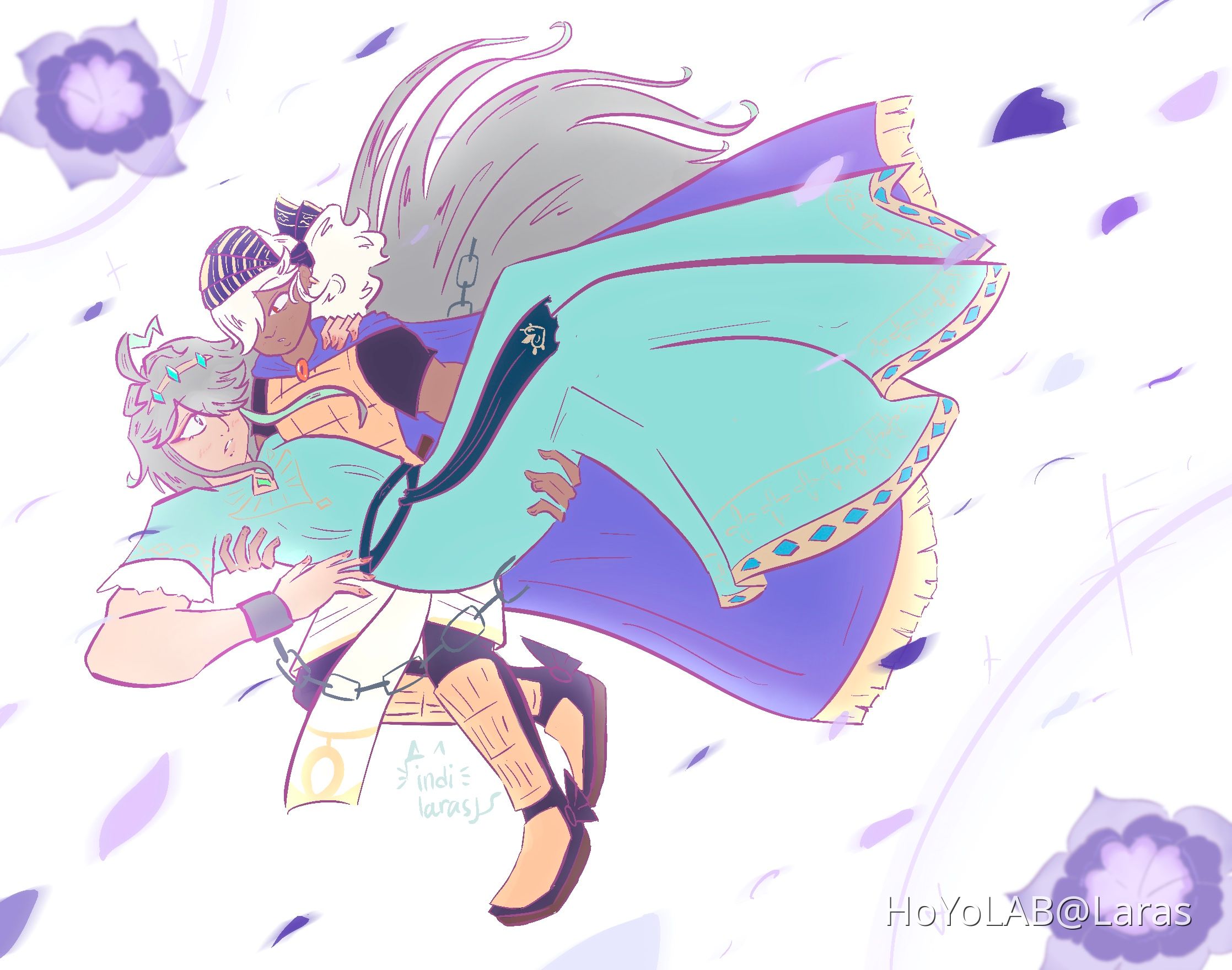 day 2: royalty/knight | yuri cyhaino week 2024 Genshin Impact | HoYoLAB