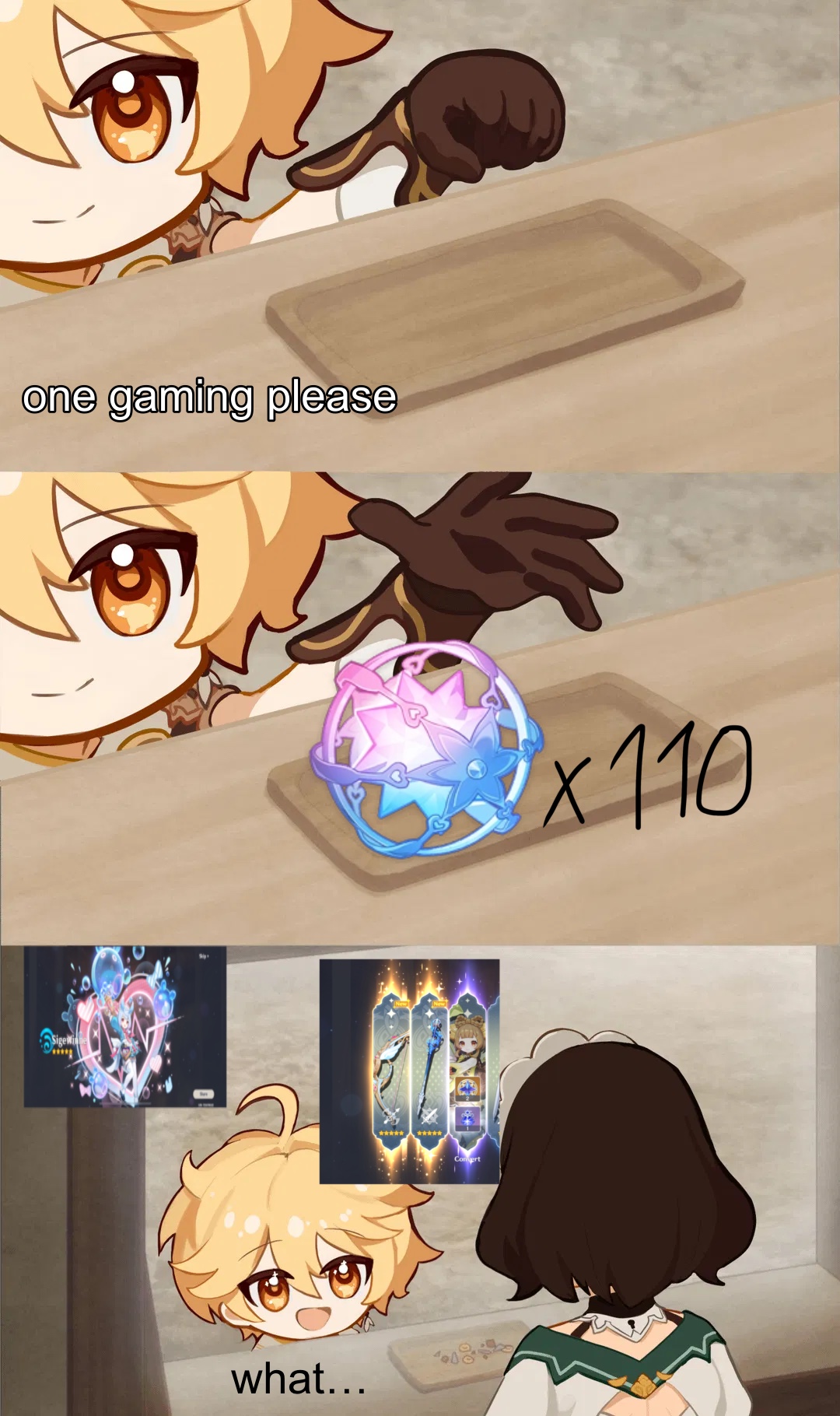 how my pulls went Genshin Impact | HoYoLAB