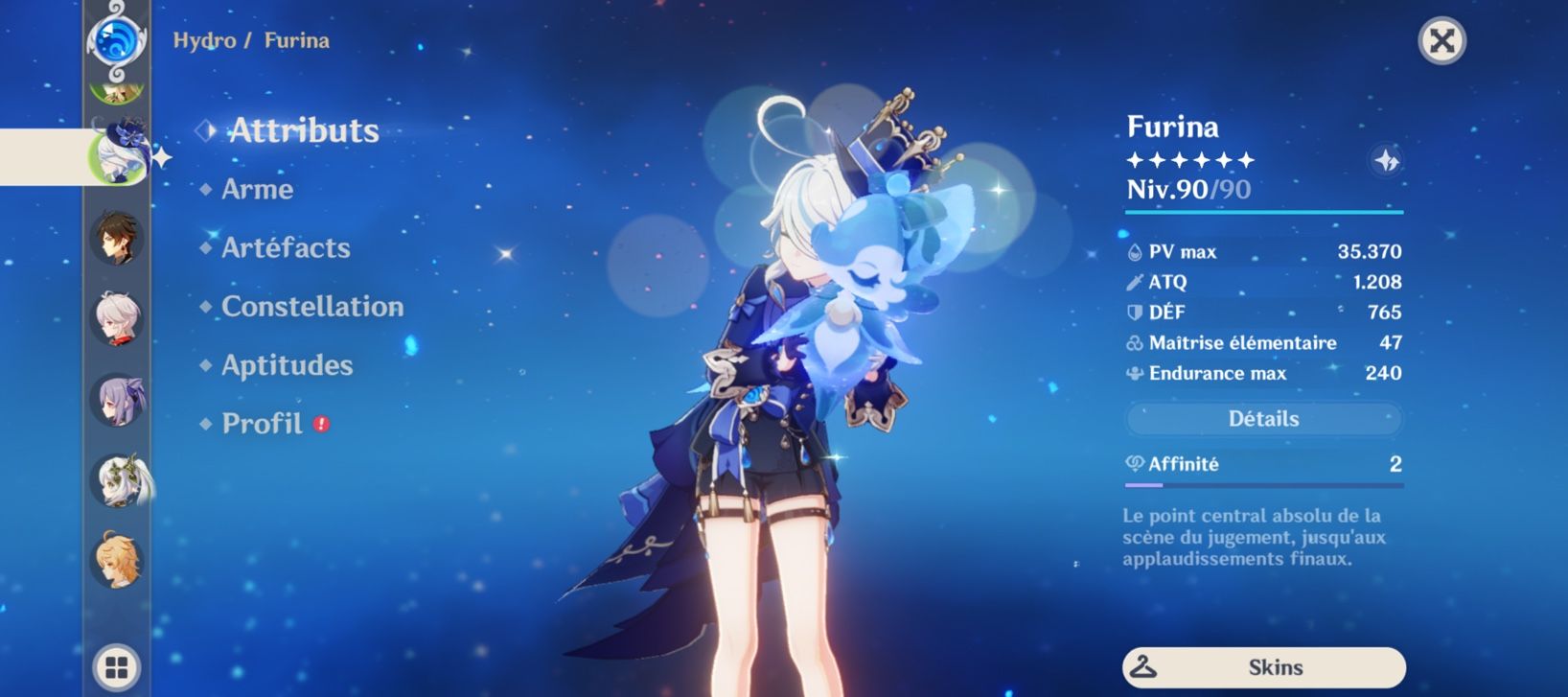 Got Furina (+ some cons of Gaming 😎) and her build Genshin Impact | HoYoLAB